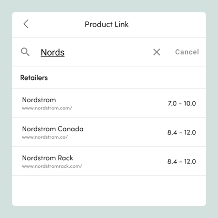 Getting started with creating Product Links