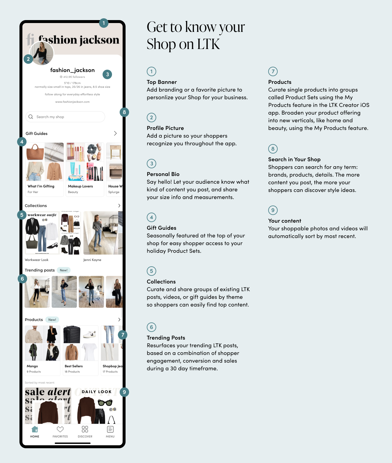 Create Your Shop on LTK